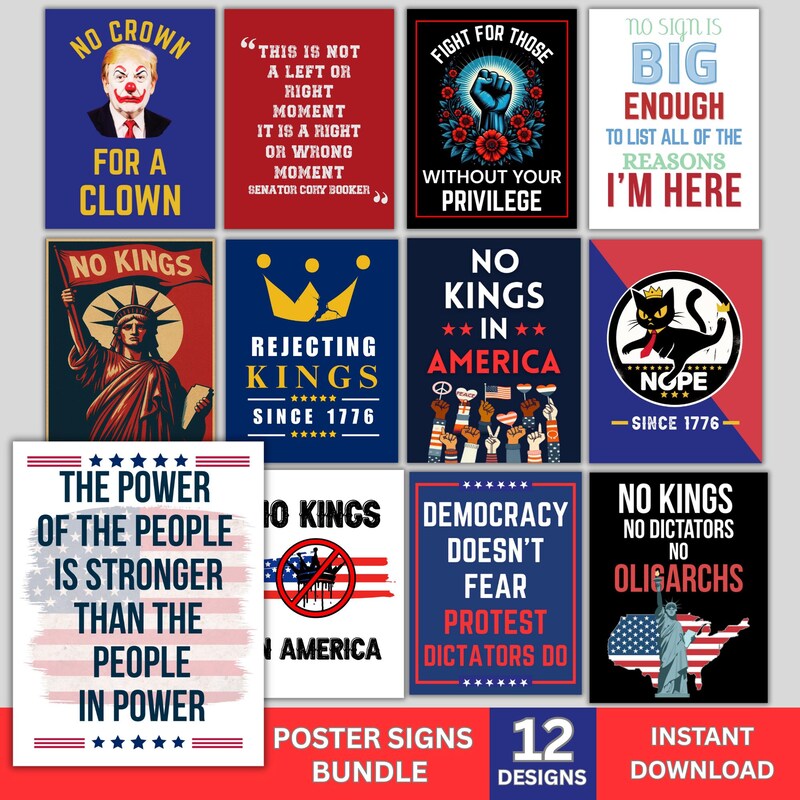 Anti Trump Protest Poster - Etsy