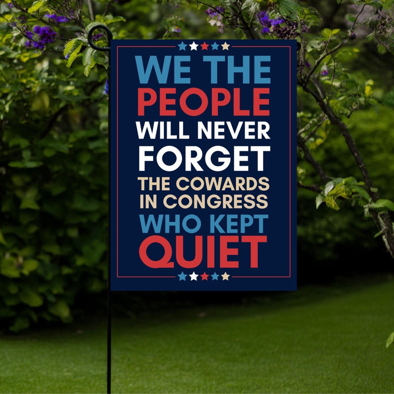 Printable We the People Will Never Forget Protest Sign, No Kings Nit ...