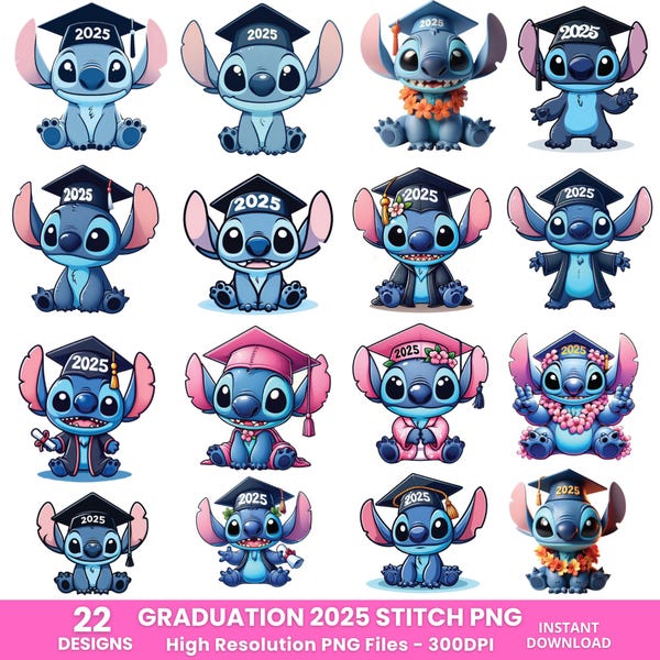 Lilo and Stitch Graduation - Etsy