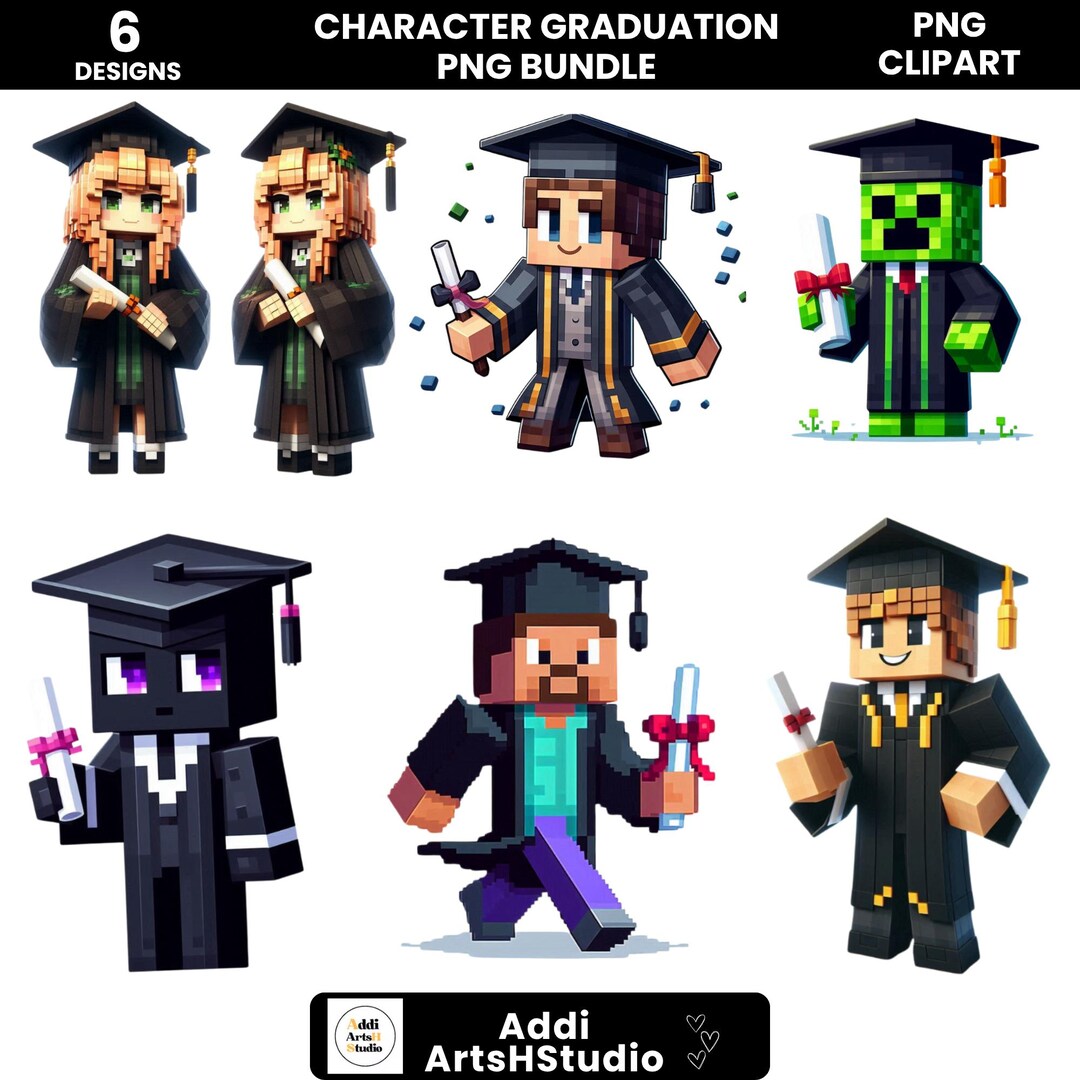 Character Graduation Gamer 2025 Png, Senior 2025 Graduation Png, Gamer ...