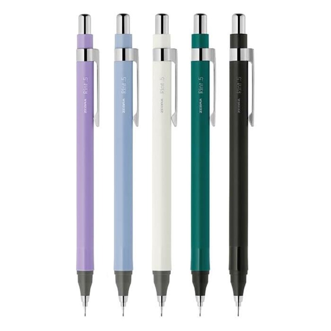 Zebra Rint 0.5mm Mechanical Pencil, MA130, Good for Fine Writing, Light ...