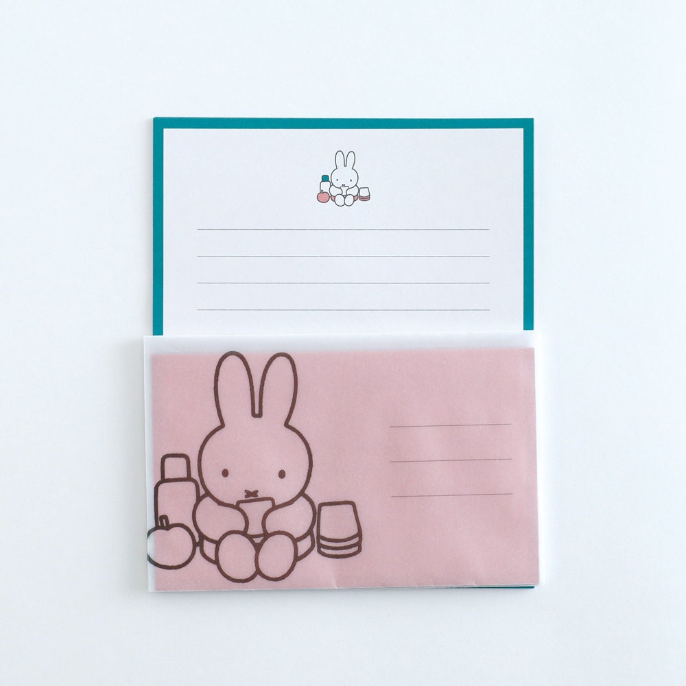 Miffy Letter Set 8 Sheets of Letter Papers, 4 Envelopes Made in Japan - Etsy