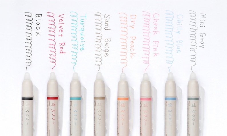 Limited Japanese Edition, Pilot Frixion Waai Erasable 0.5m Gel Ink ...