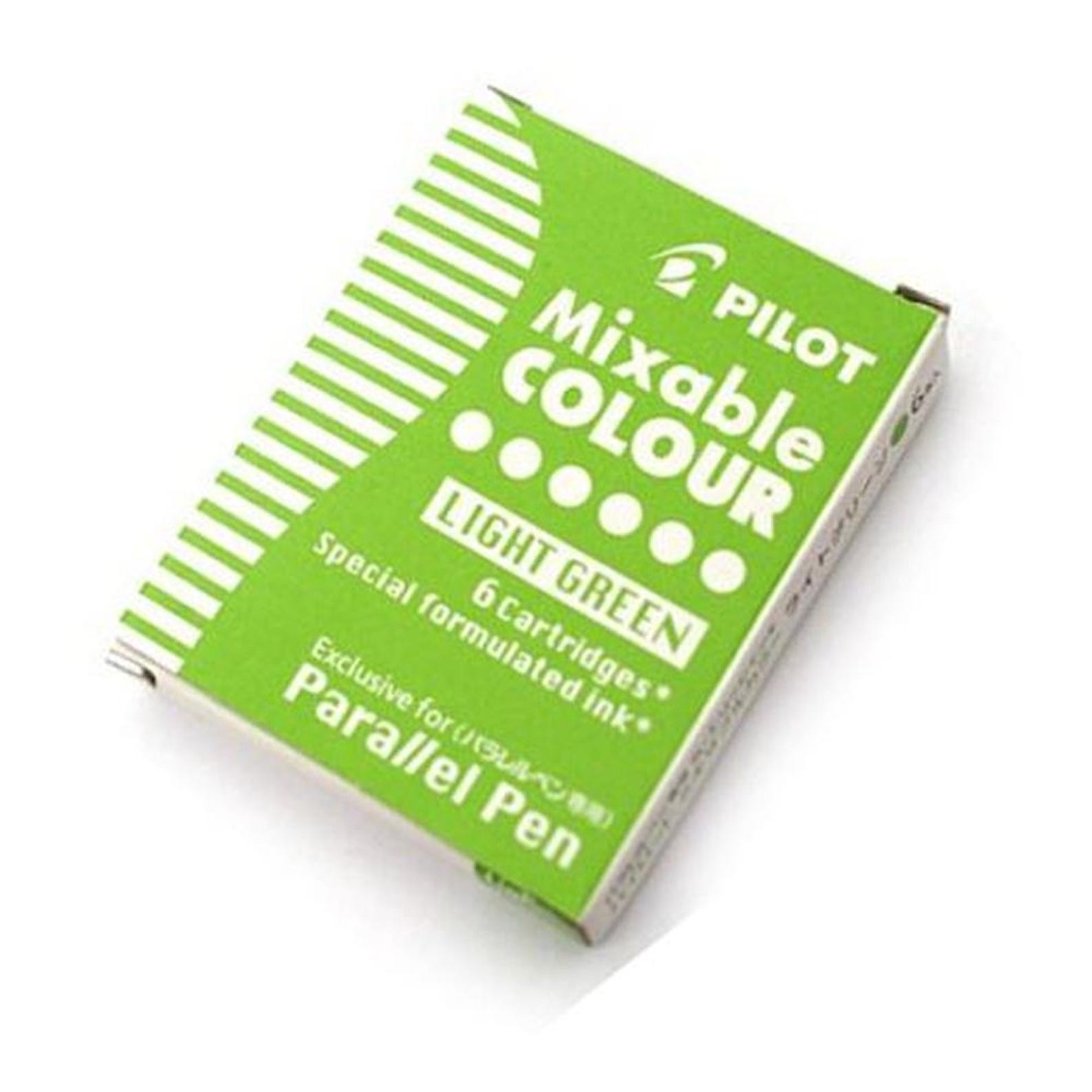 Pilot Ink Cartridge for Parallel Pens (6 Refills per Pack), Mixable ...
