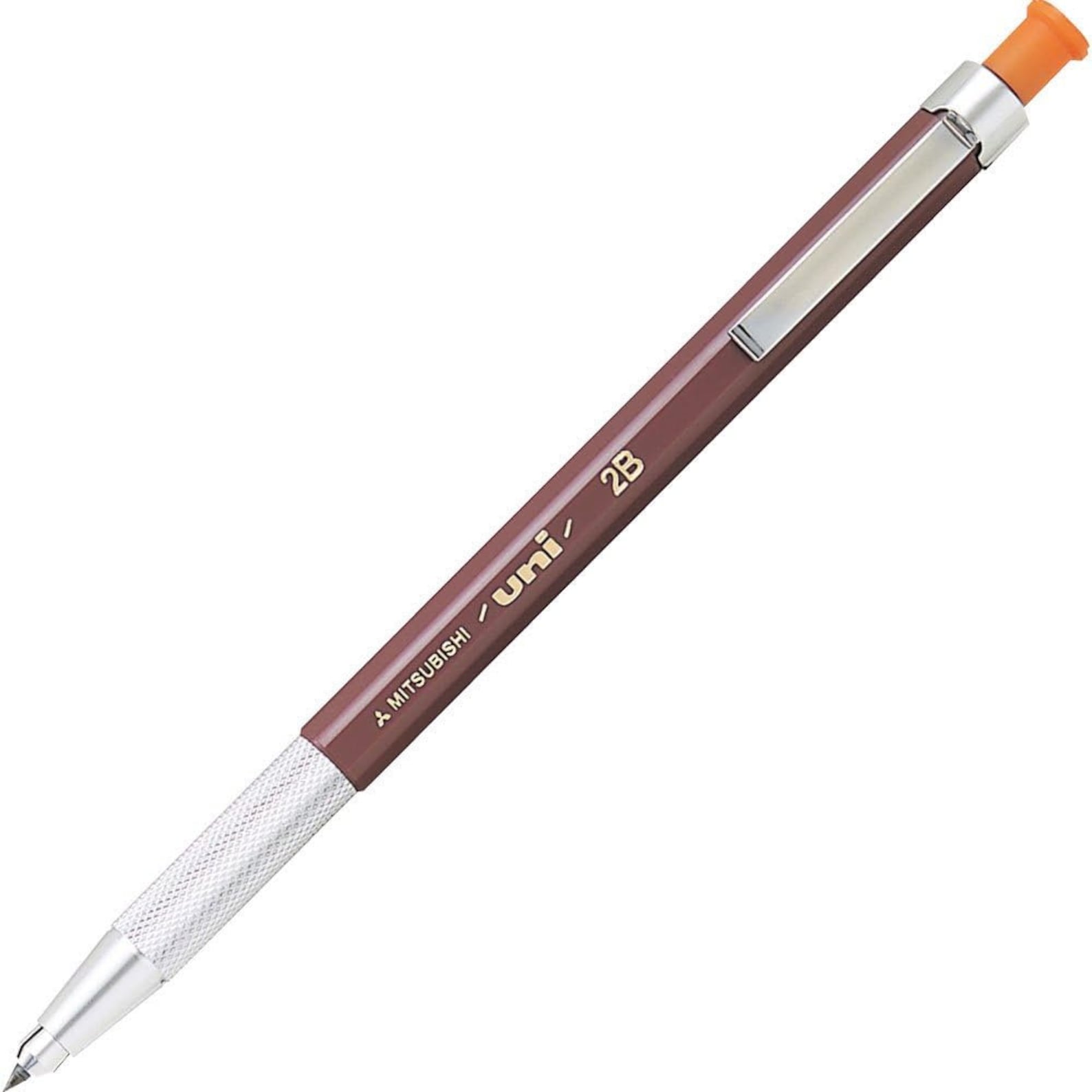 Uni Mechanical Lead Holder Clutch Pencil, 2.0mm, Metal Grip, Perfect ...