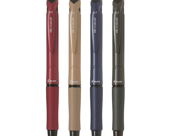 Pilot Acroball M Series Retractable Ballpoint Pen, 0.7mm, Black Ink for ...