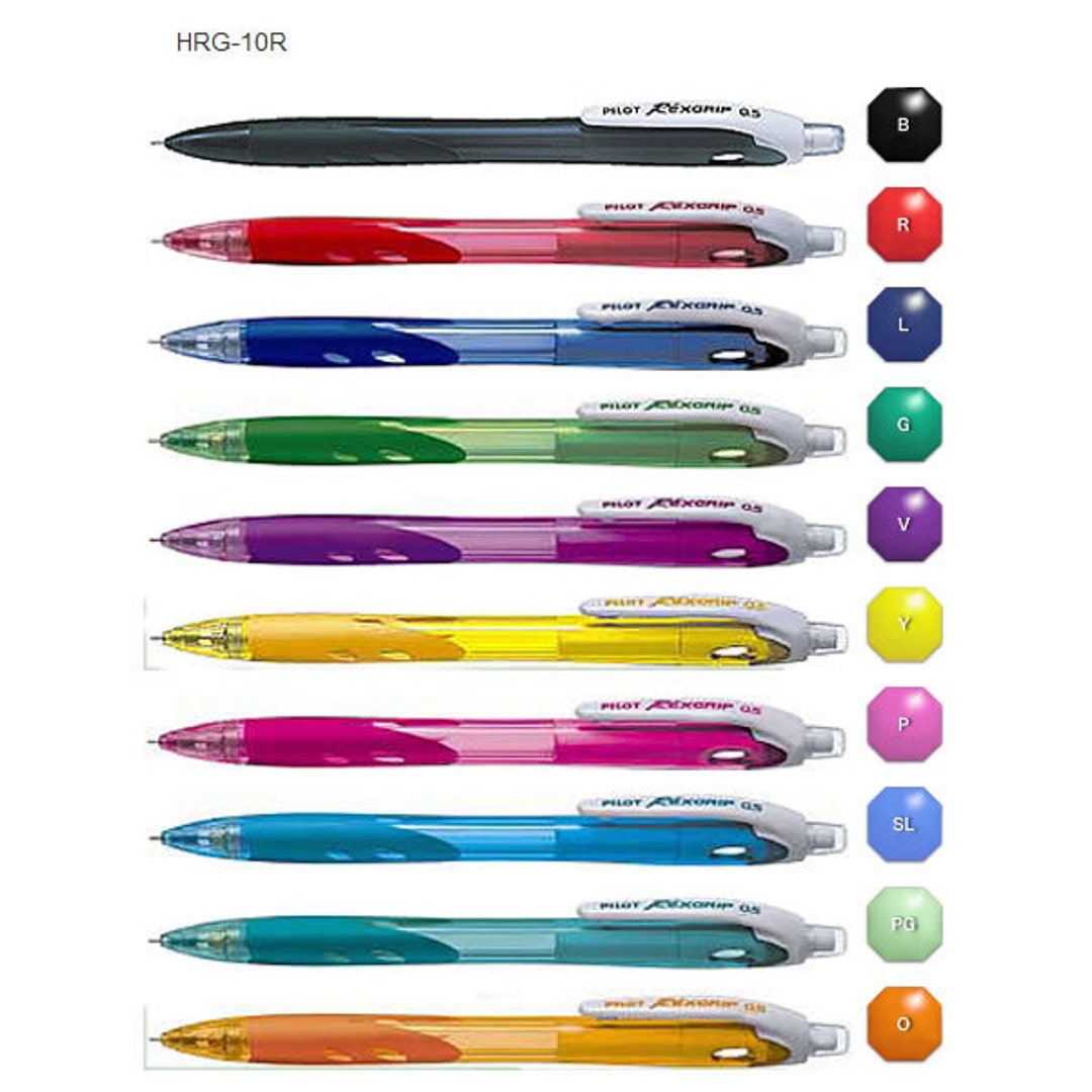 Pilot REXGRIP 0.5mm Mechanical Pencil HRG-10R - Etsy UK