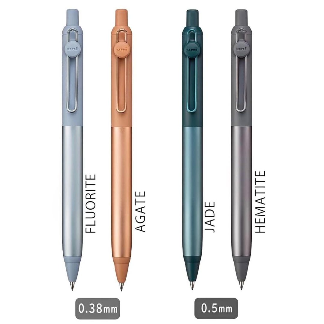 Japanese Version, Uni ZENTO Flow Water-based Black Ink Ballpoint Pen ...