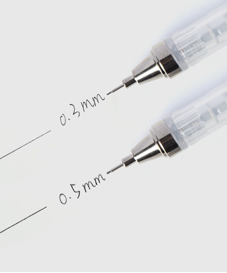 NEW Version Tombow MONO Graph Clear Color 0.3mm Shake & Write Mechanism ...