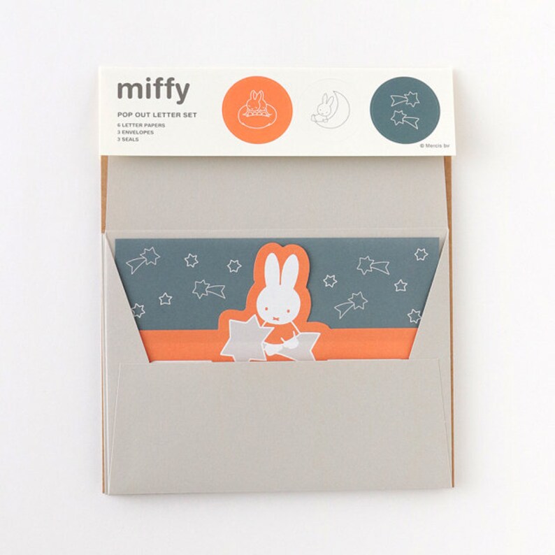 Miffy POP OUT Series Letter Set 6 Sheets of Letter Paper - Etsy