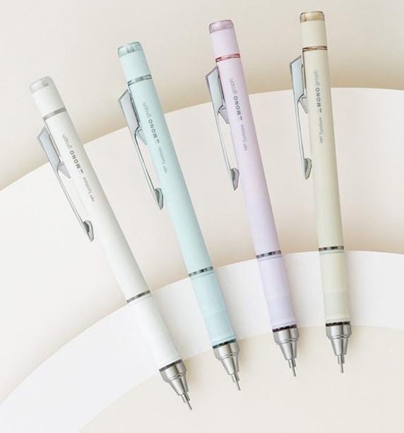 NEW Japanese Grayish Version - Tombow MONO Graph Grip 0.5mm Mechanical ...