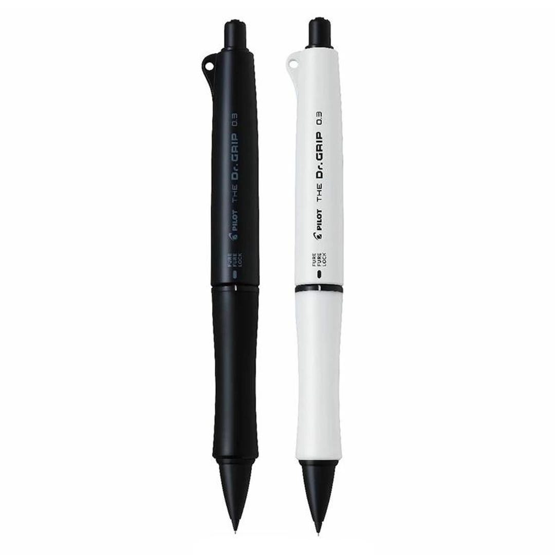 JP Edition - Pilot THE Dr.grip Black Accent 0.3mm Fure-fure Lock Silent ...