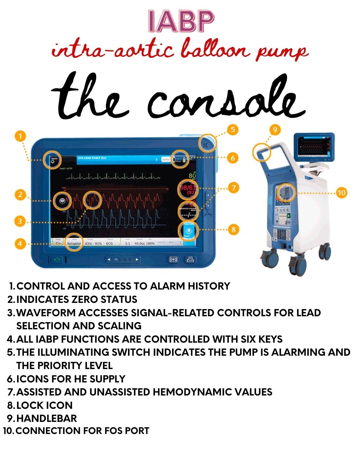 IABP Cheat Sheet: ICU Nursing Notes (PDF Download) - Etsy