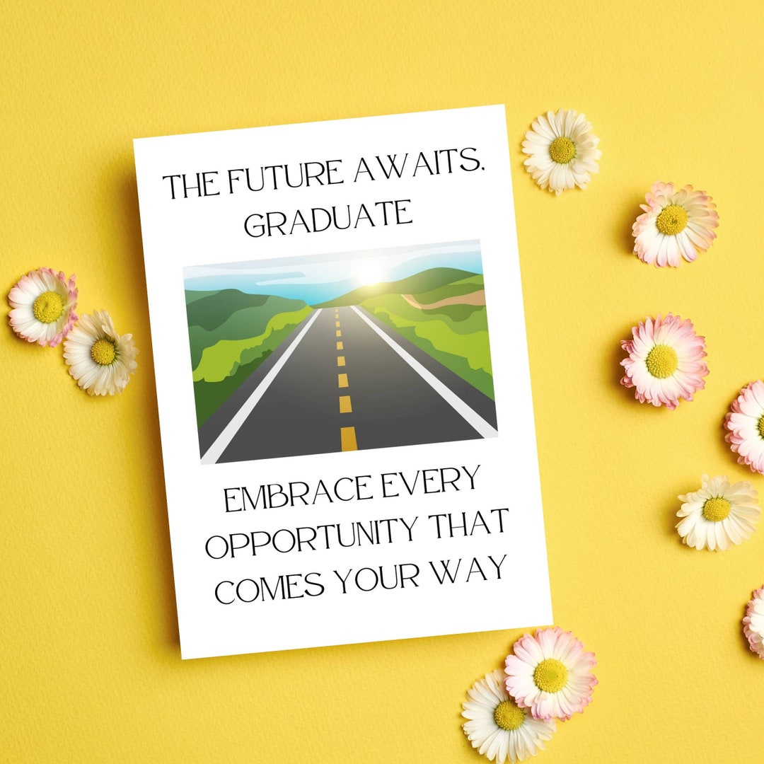 Graduation Congratulations Card Digital Printable 4x6 and - Etsy