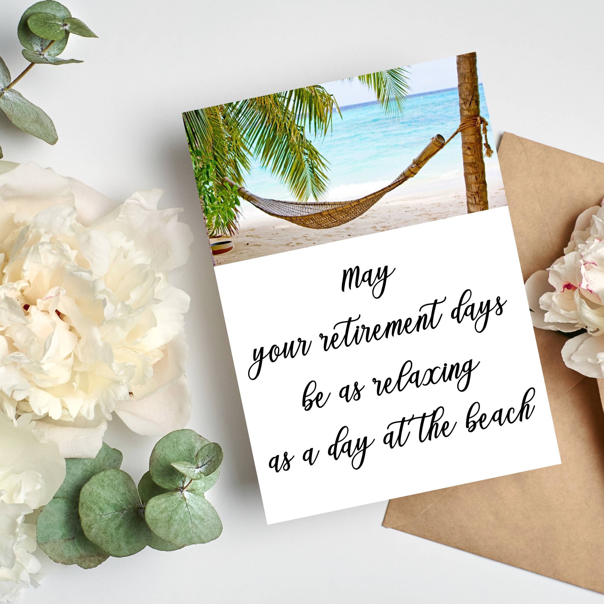 Happy Retirement Card Digital Printable 4x6 and 5x7 - Etsy