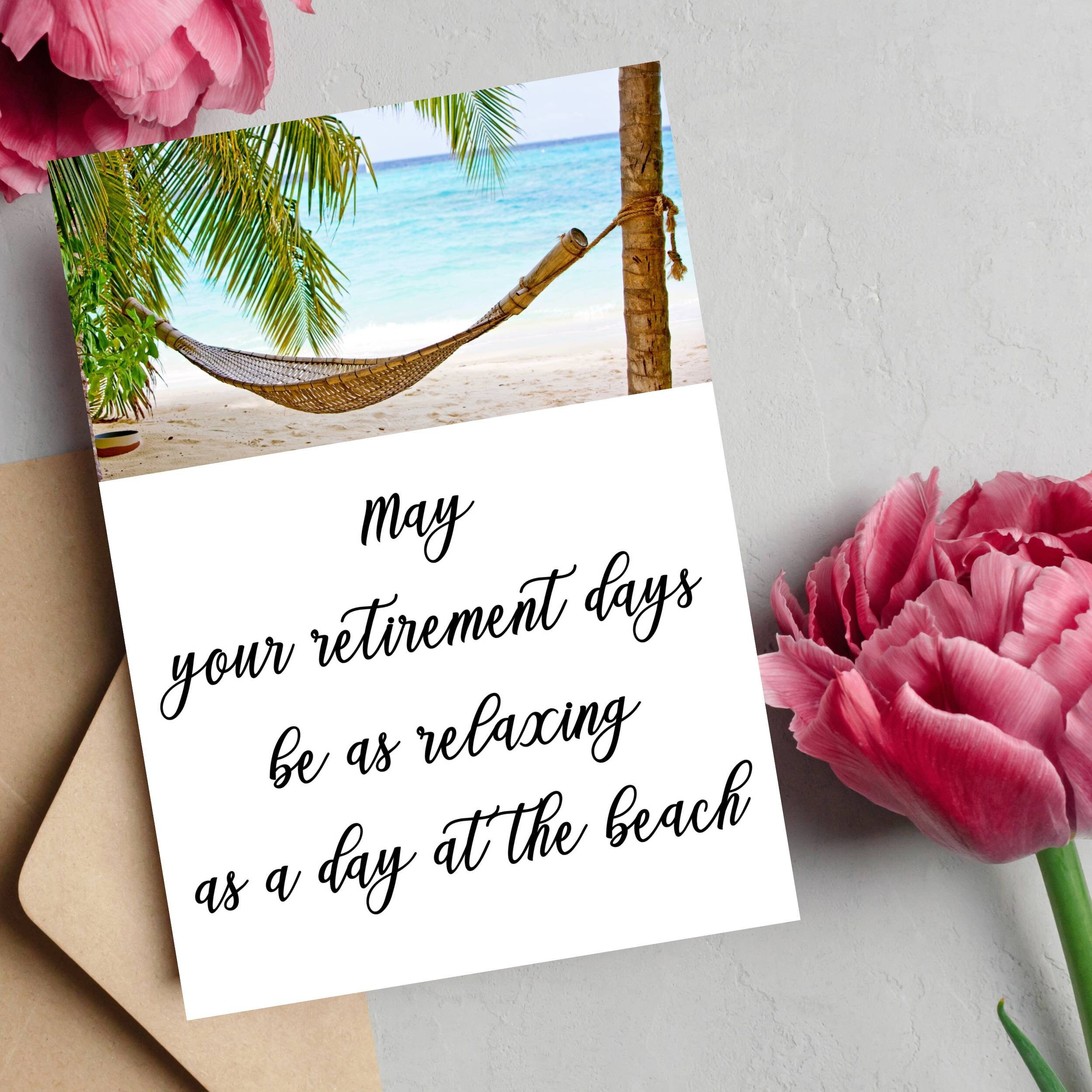 Happy Retirement Card Digital Printable 4x6 and 5x7 - Etsy