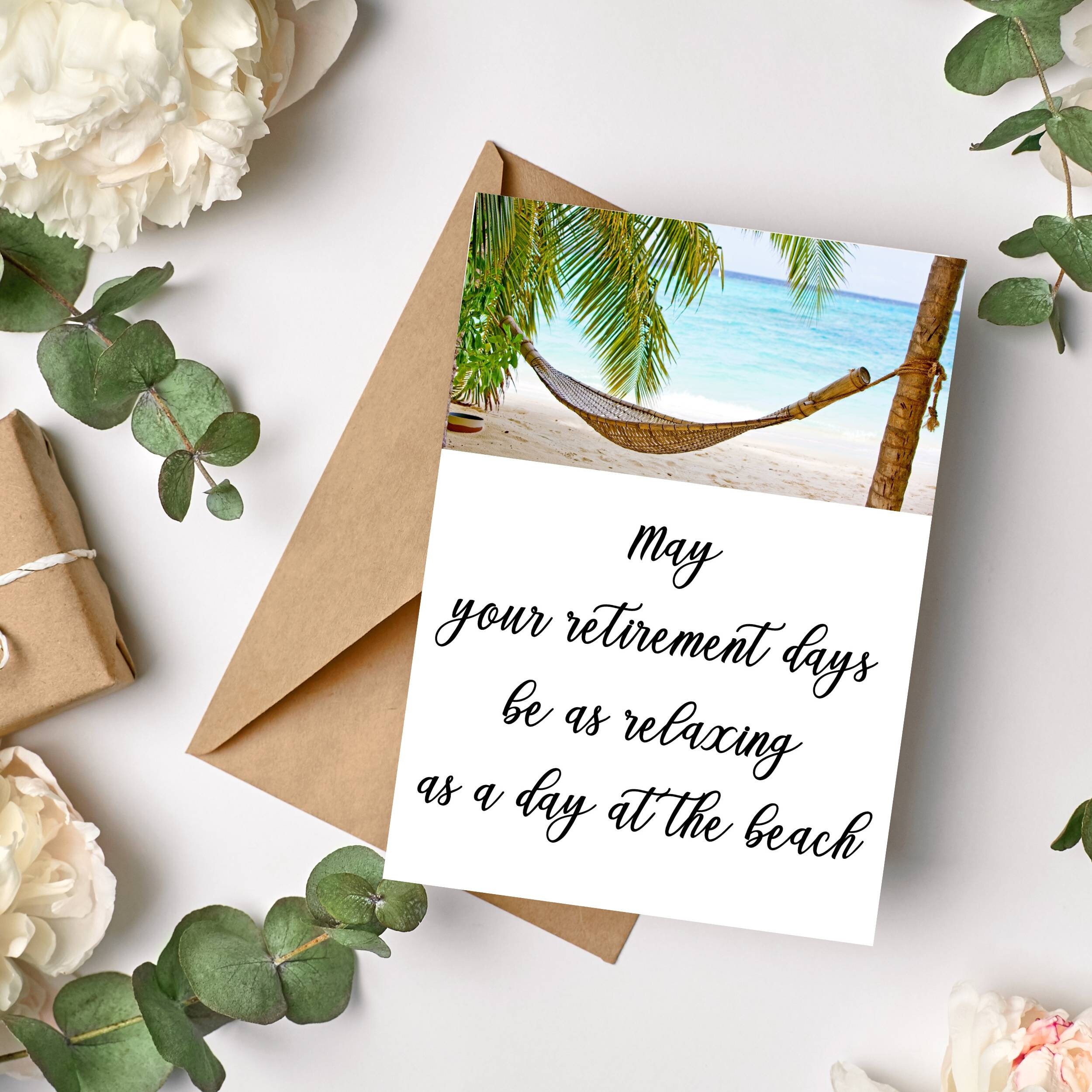 Happy Retirement Card Digital Printable 4x6 and 5x7 - Etsy