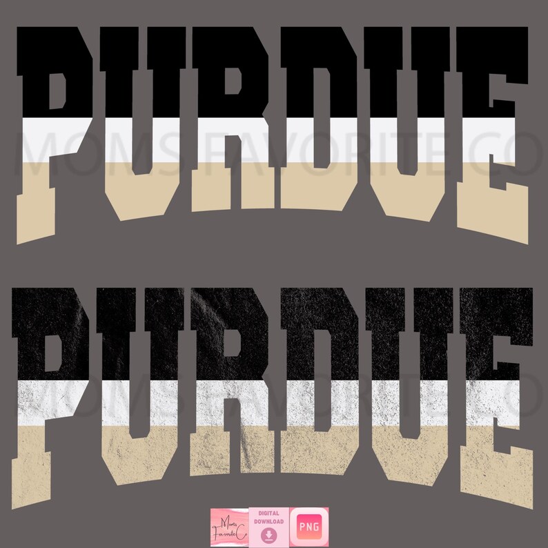 Purdue; Sports; Football; Basketball; Baseball; 2 PNG Files Included ...
