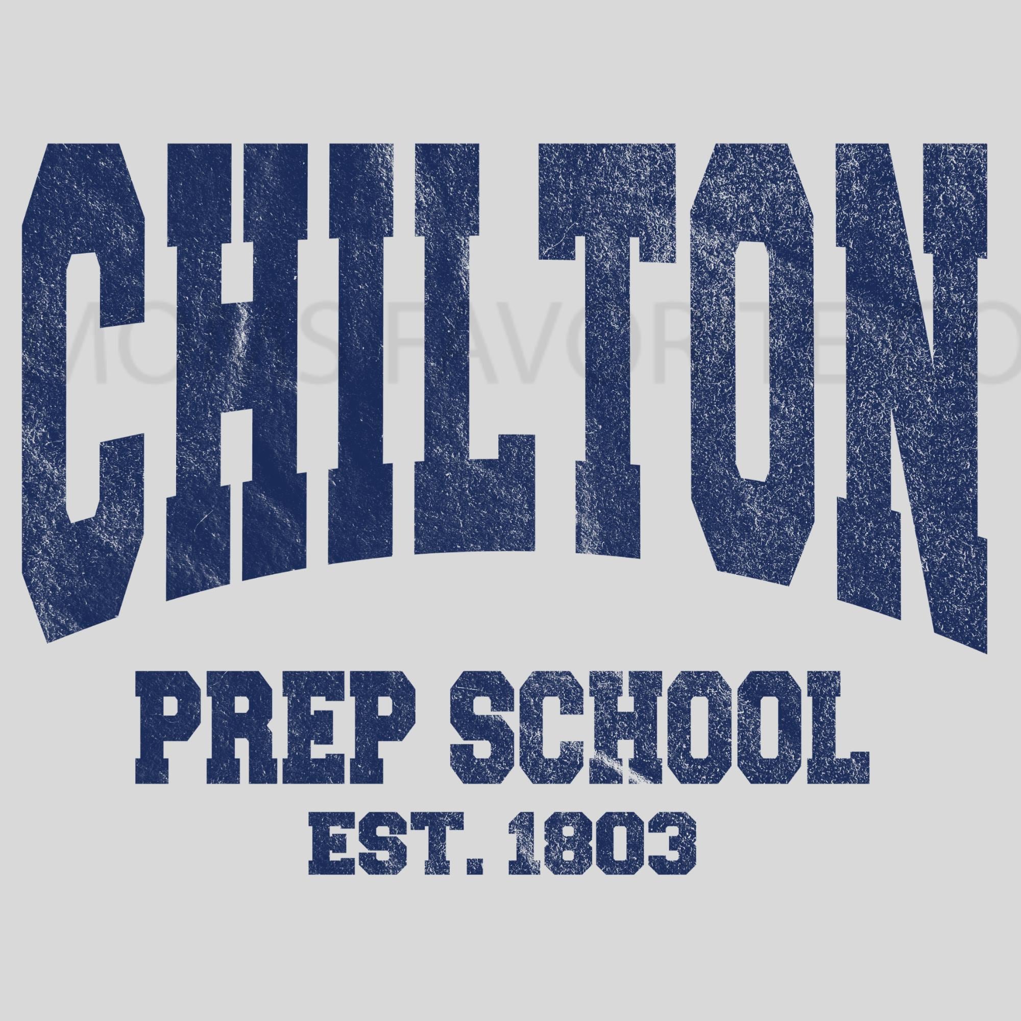 Chilton Prep SVG & 2 Png's ; Gilmore Girls Design, DISTRESSED; Dtf ...