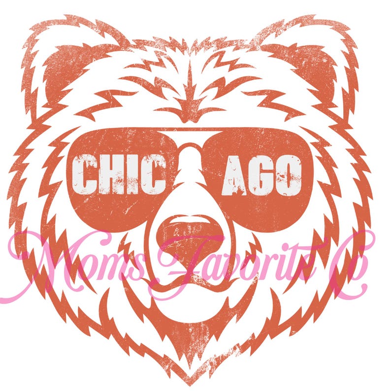 BEAR DOWN; CHICAGO; Football; Dtf; Cricut; Sublimation; Shirt Designs ...