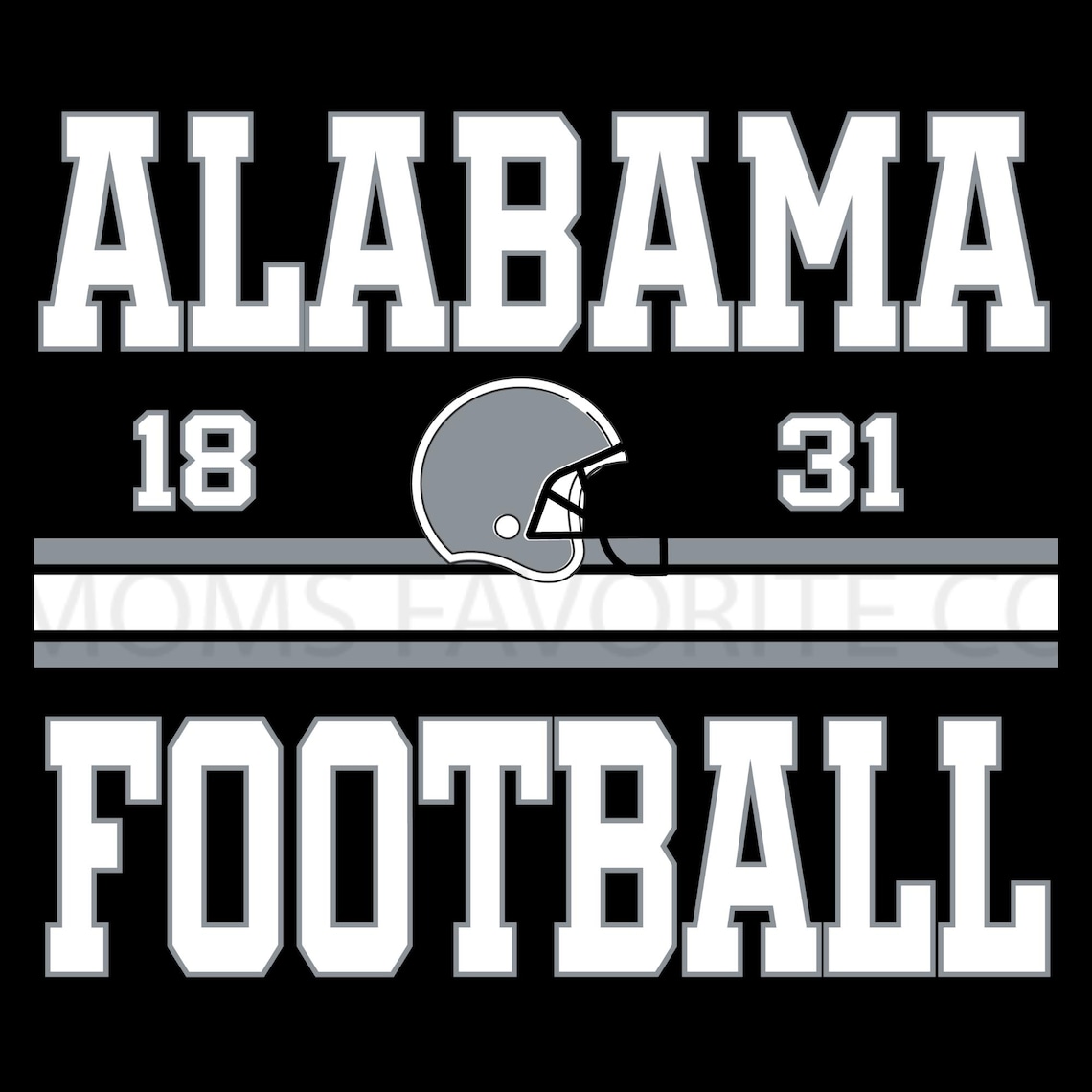 Alabama University; Football; 2 Png Files Included; Dtf; Cricut ...