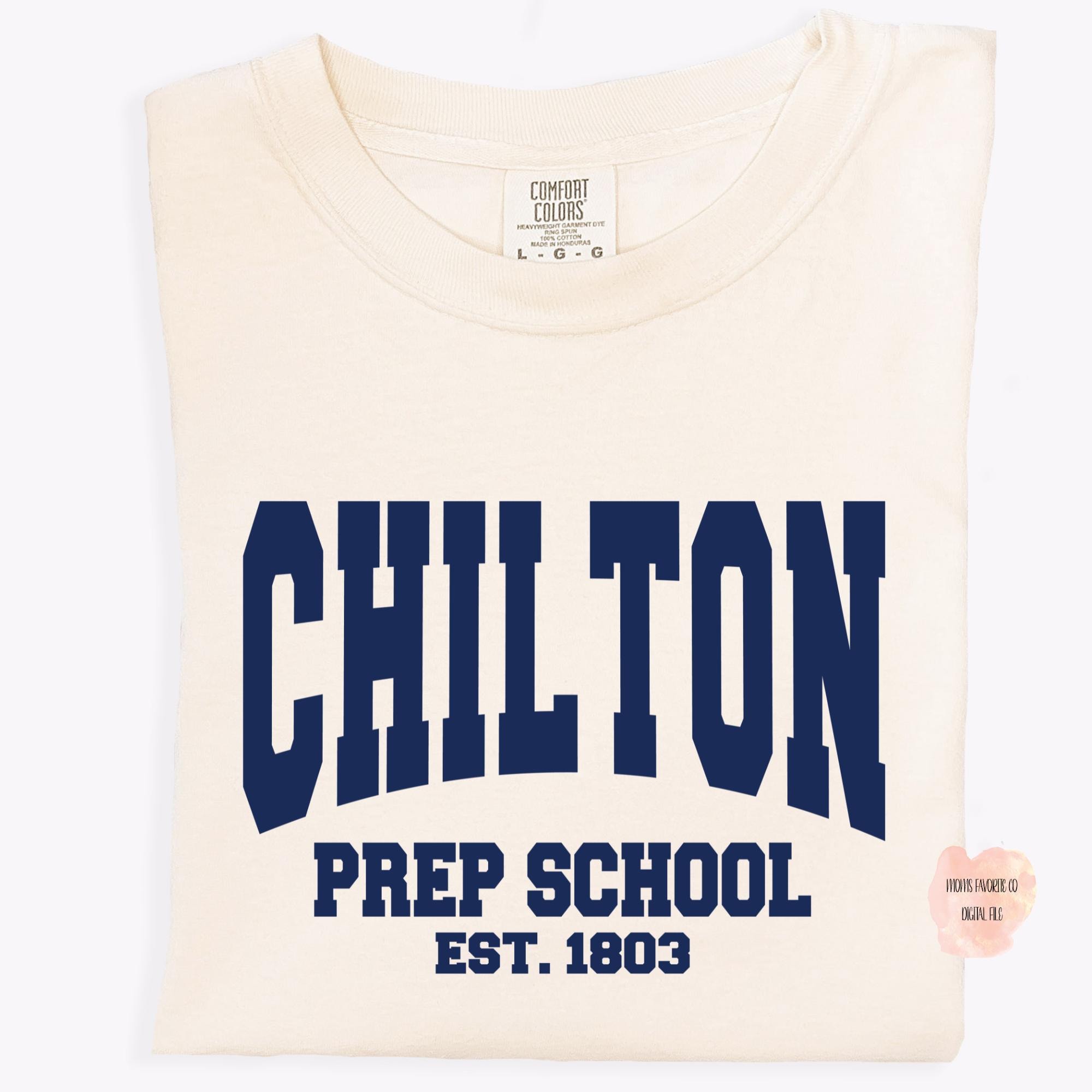 Chilton Prep SVG & 2 Png's ; Gilmore Girls Design, DISTRESSED; Dtf ...