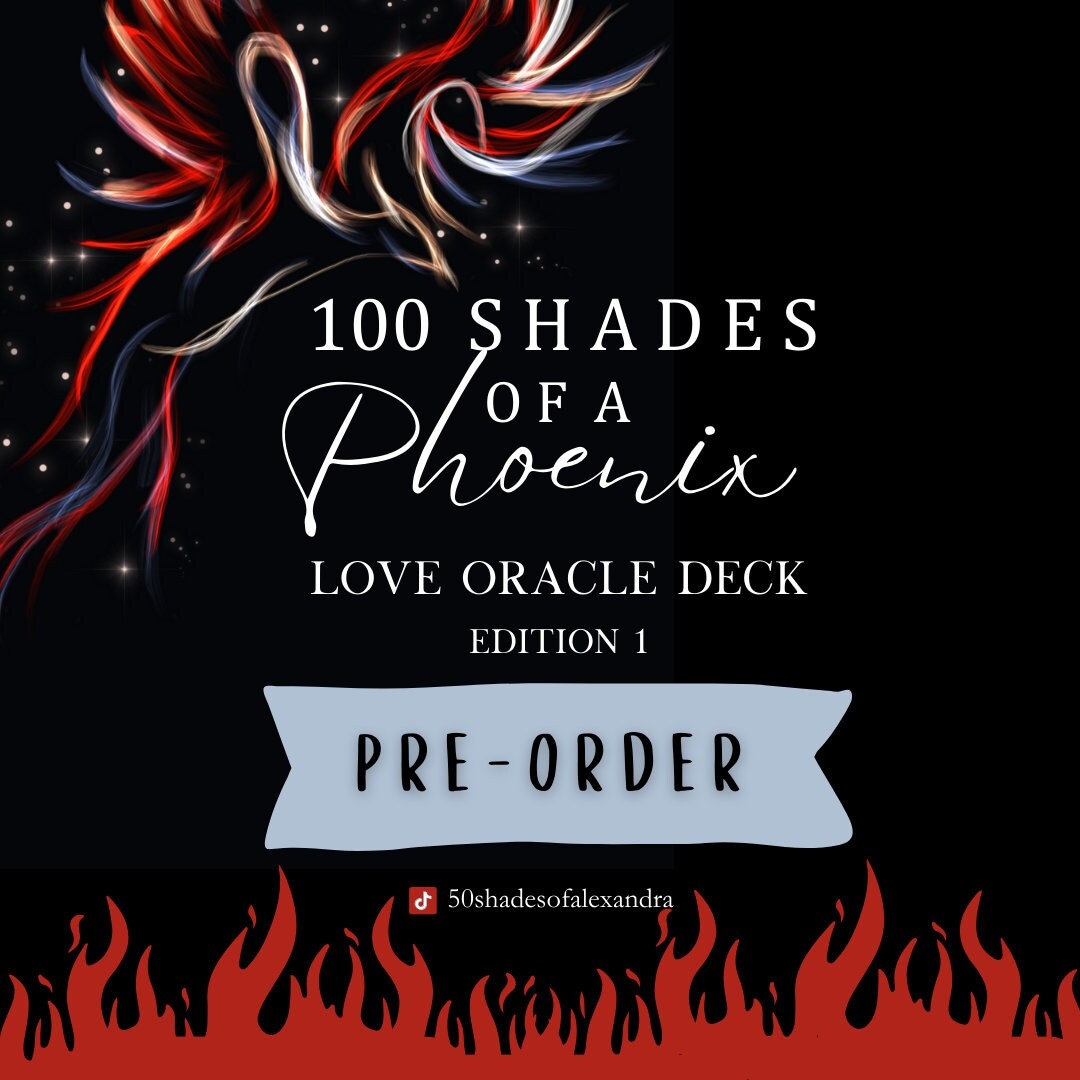 PREORDER | 100 Shades of a Phoenix Love Oracle Deck | Edition 1 | 100 ...