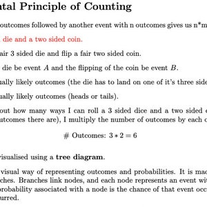 Probability Leaving Cert Higher Level Maths Notes - Etsy