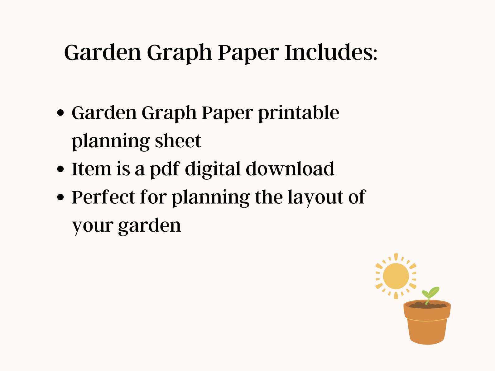 Gardening Graph Paper Planner Printable Garden Journal - Etsy