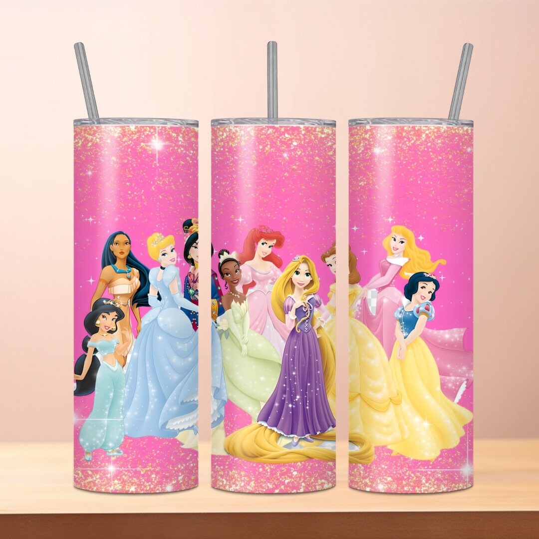 Disney Princesses Sublimation Wrap 20oz - Etsy