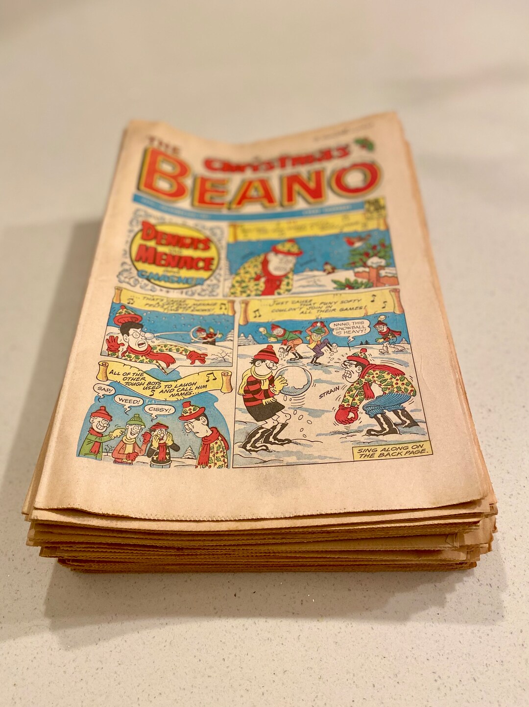 Beano Comic 1987 Issues - Each Issue Sold Separately - Vintage Comics ...