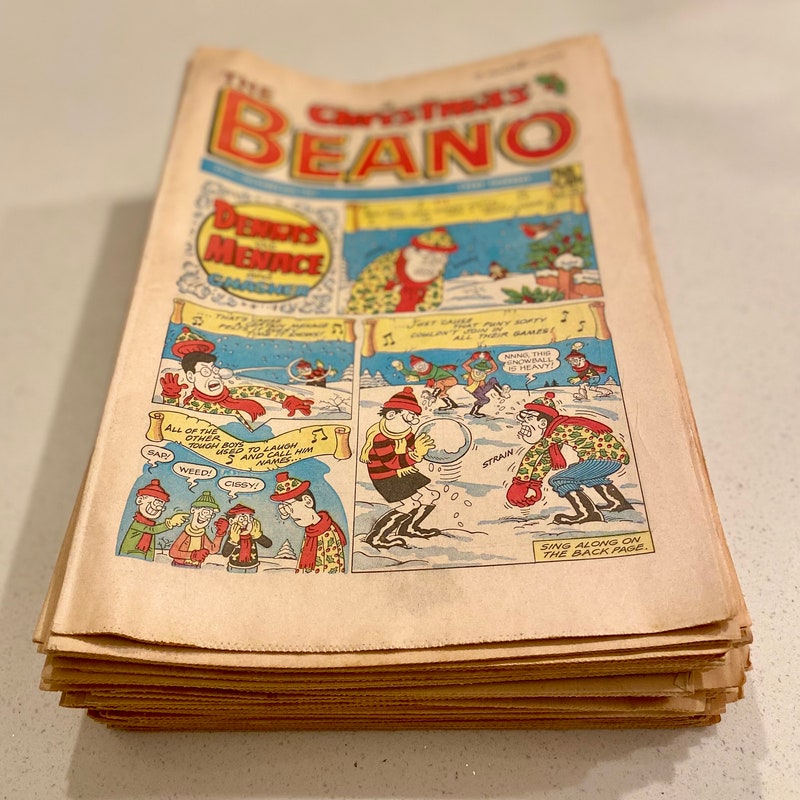 Beano Comic 80s - Etsy UK