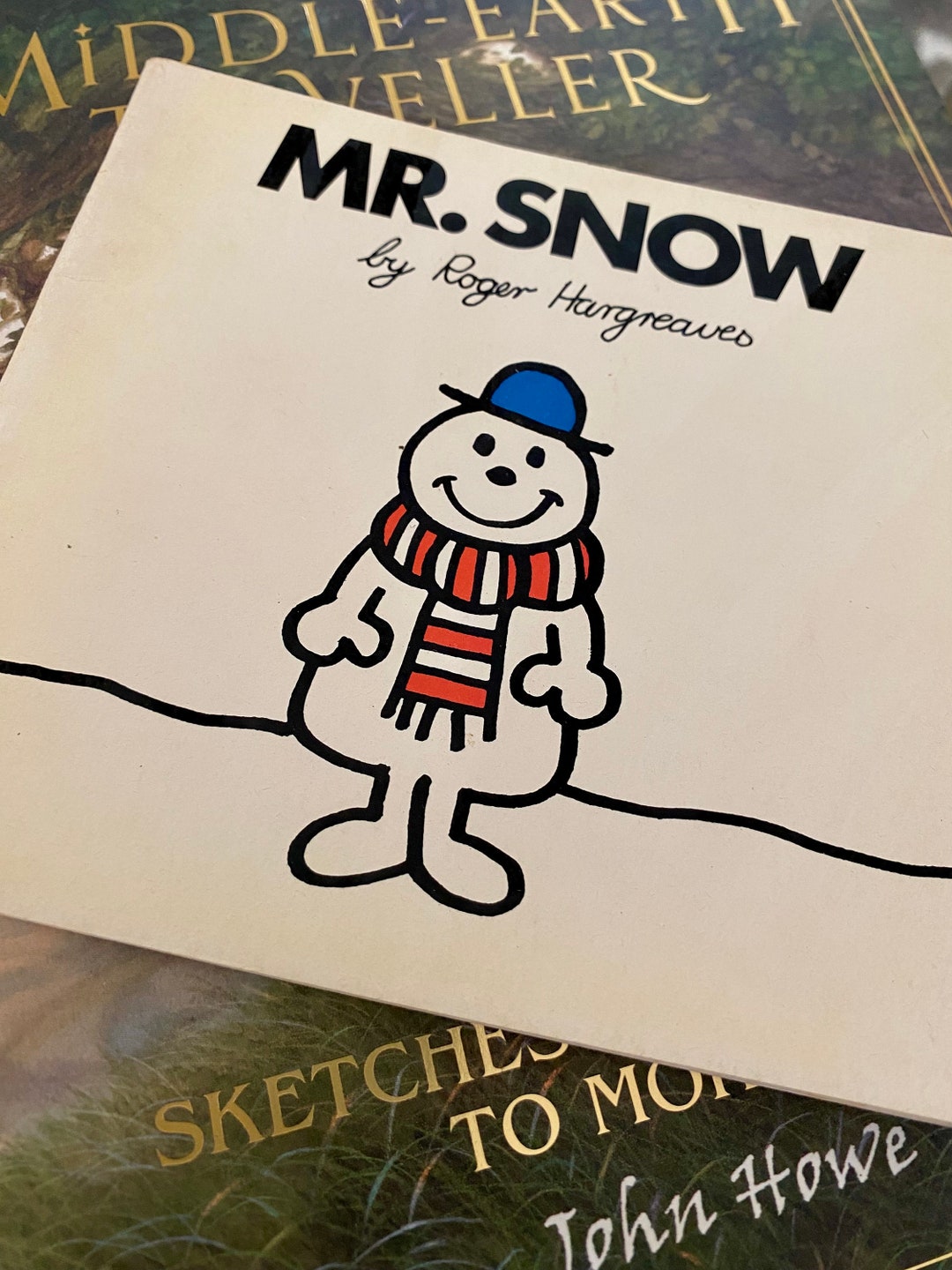 Vintage the Mr Men Series Books Mr Snow 1971 / Retro Childrens Stories ...