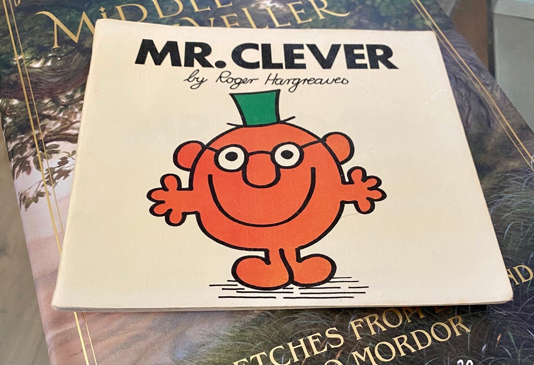 Vintage the Mr Men Series Books Mr Clever 1978 / Retro Children’s ...