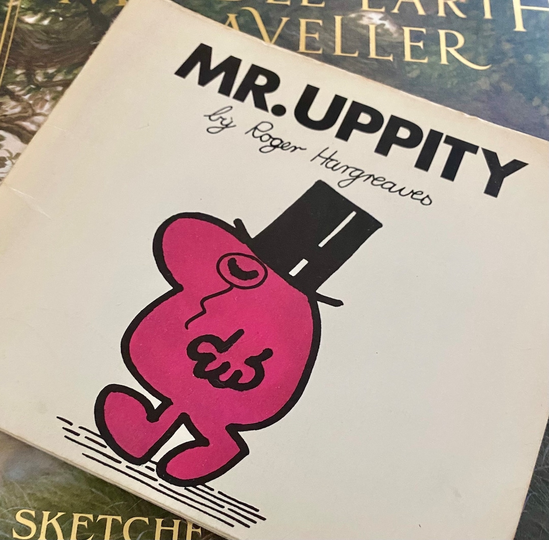 Vintage the Mr Men Series Books Mr Uppity 1972 / Retro Children’s ...