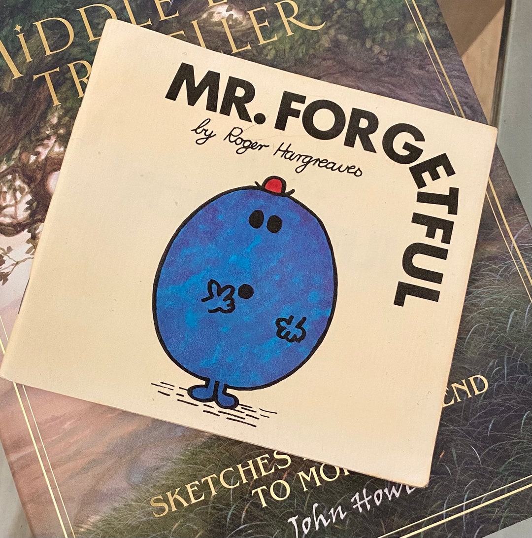 Vintage the Mr Men Series Books Mr Forgetful 1976 / Retro Children’s ...