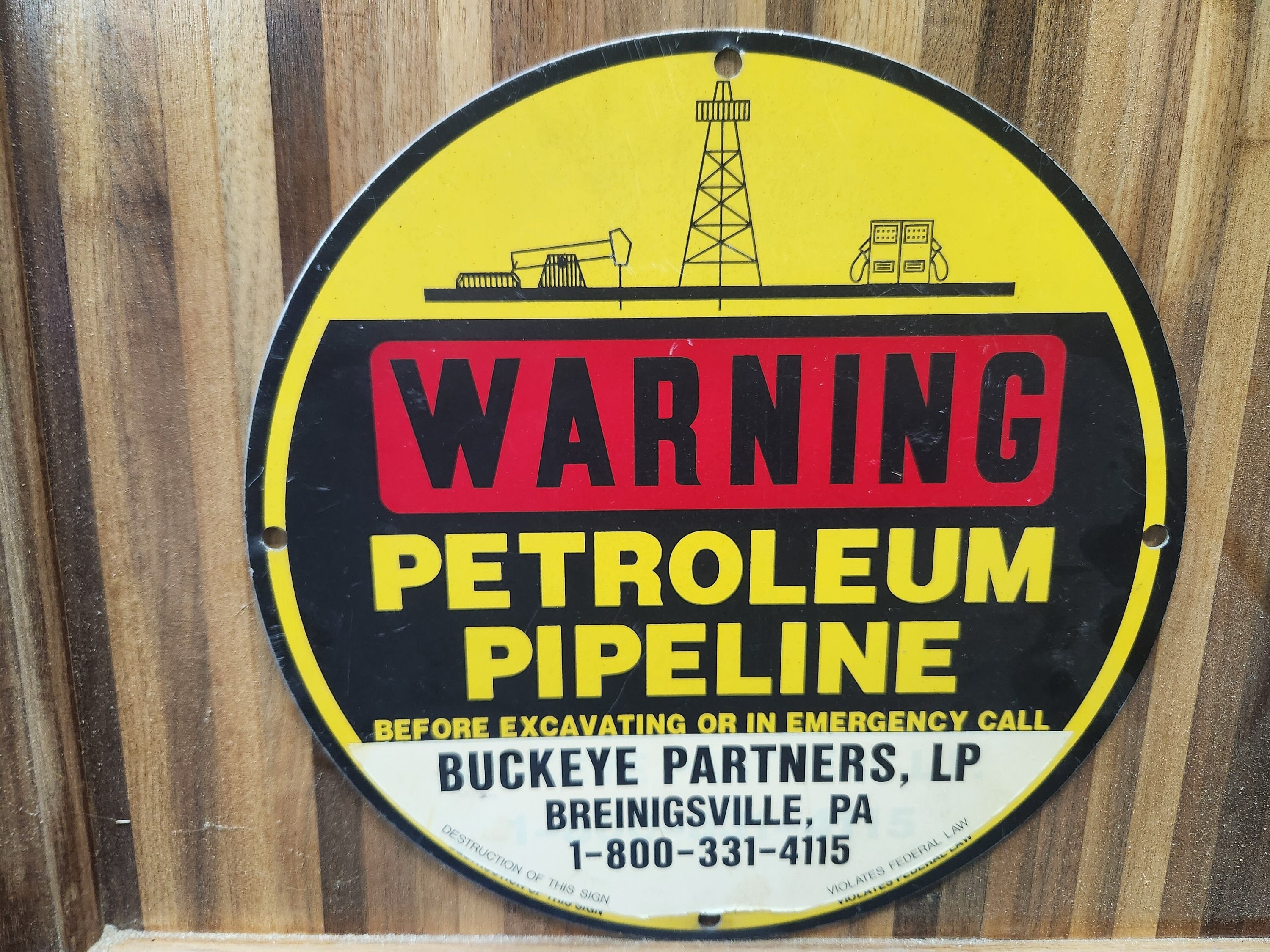 Gas Pipeline Sign. Americana. Metal Sign Advertisement. - Etsy