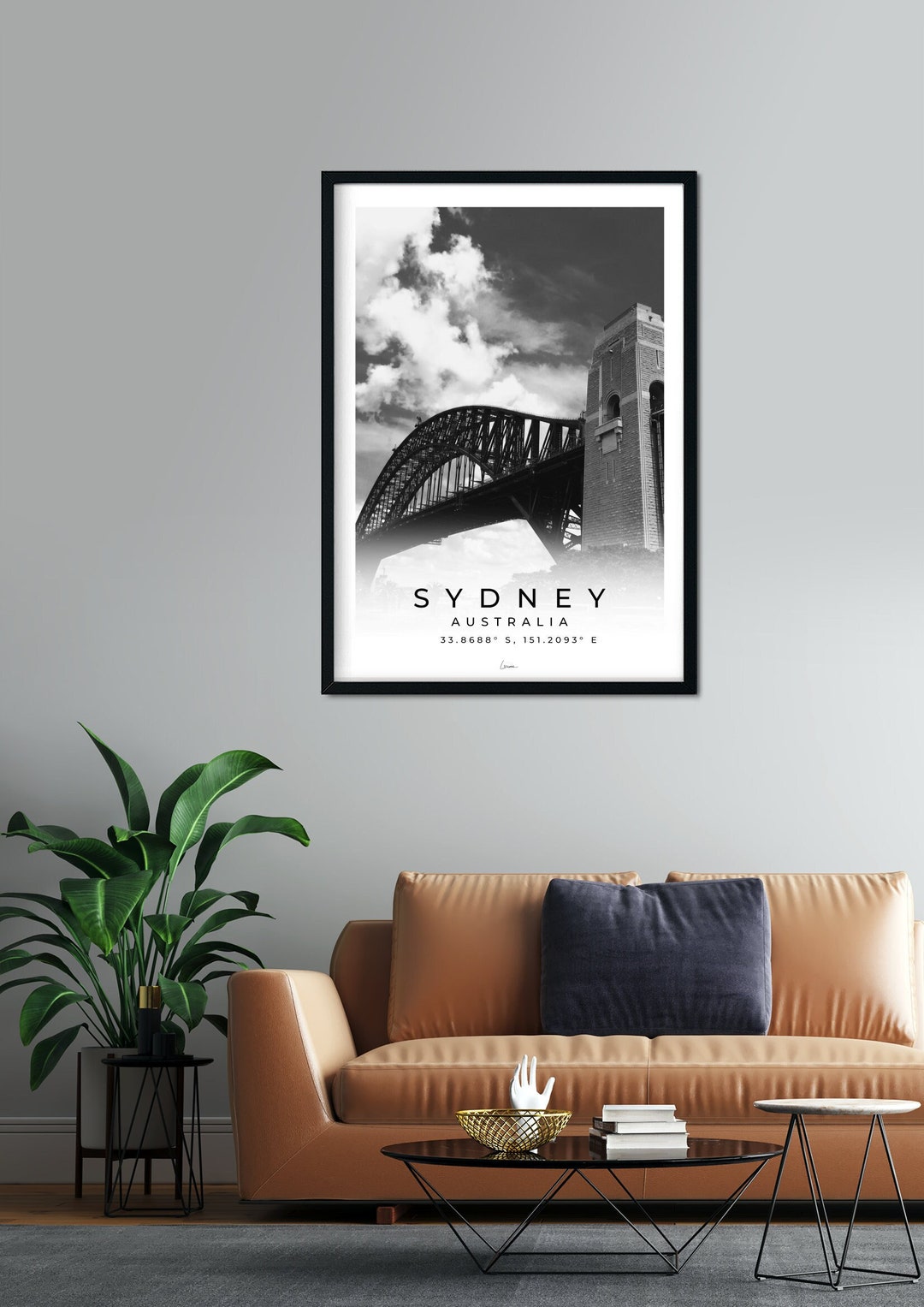 Poster SYDNEY I Australia I Harbor Bridge I Bridge - Etsy