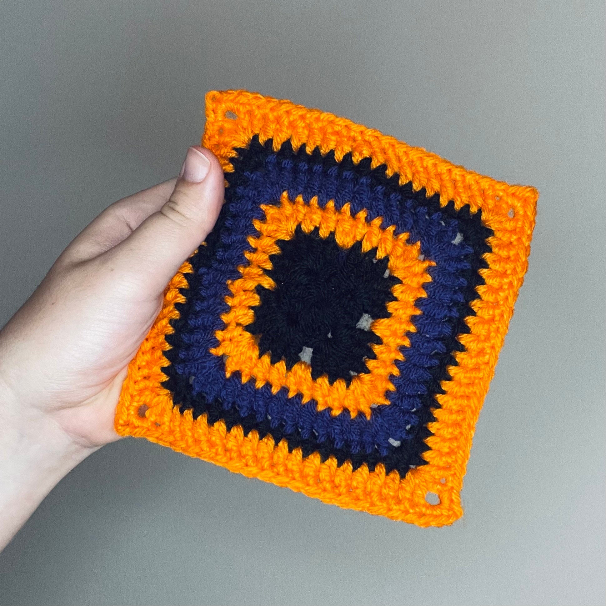 PATTERN for Ghost Granny Square Crochet Spooky Halloween Handmade Versatile Easy for Beginners ...