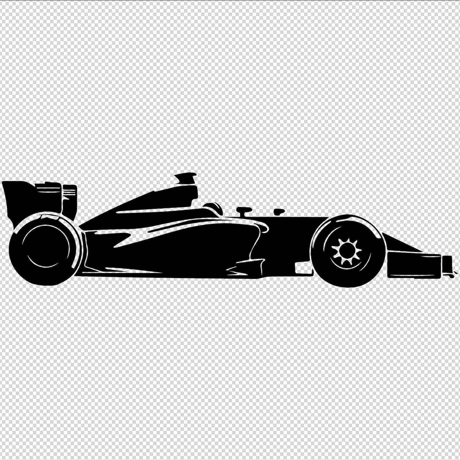 Set of 4 Formula 1 Cars, Pictograms in Png, Svg, Eps and Dxf, Clipart ...