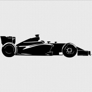 Set of 4 Formula 1 Cars, Pictograms in Png, Svg, Eps and Dxf, Clipart ...