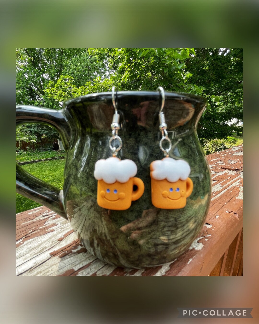 Earrings, Beer Mug Earrings, Root Beer Earrings, Beer Lover Gift, Cute ...