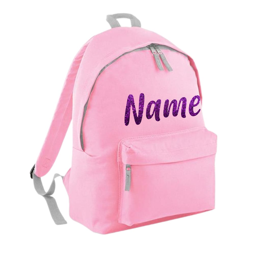 Personalized School Backpack Bag for Kids ANY Text/name/logo/picture ...