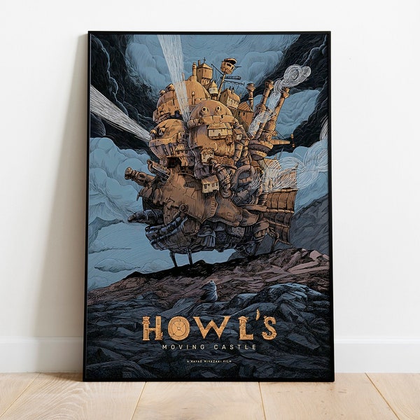Howl's Moving Castle Posters - Etsy