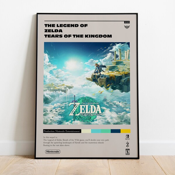 Zelda Poster - Etsy