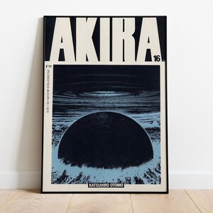 Akira Poster Akira Japanese Anime Poster Akira Wall Art Home Decor Gift ...