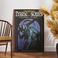 Souls Art Print Game Poster Knight Design - Etsy