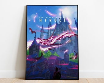 Legend of Zelda Poster Print - Etsy