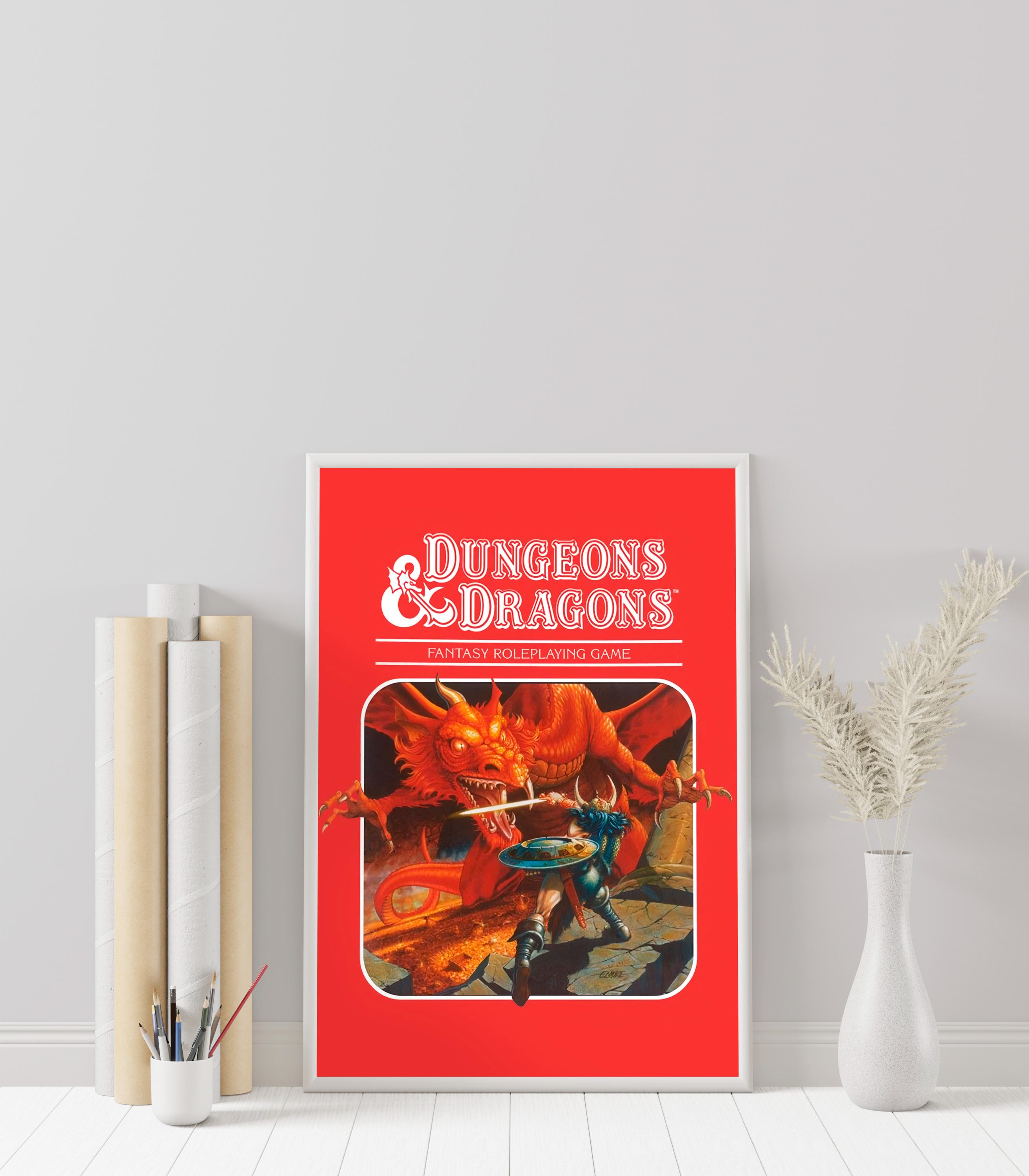 Dungeons and Dragons Poster - Multiple Size Available - Physical and ...
