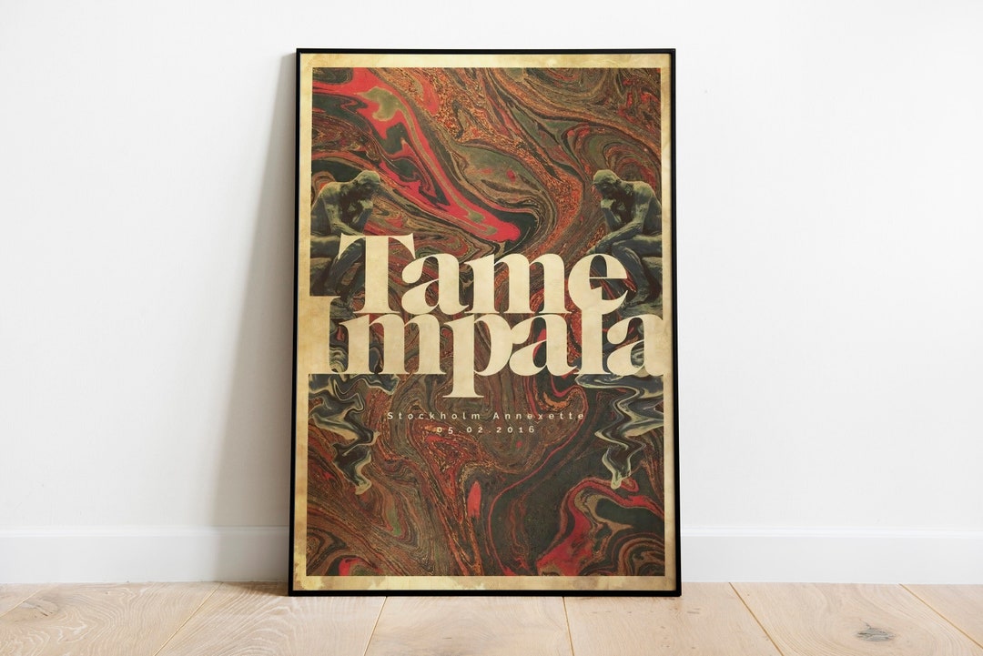 Tame Impala Poster Tame Impala Album Cover Poster Tame Impala Fan Gift ...